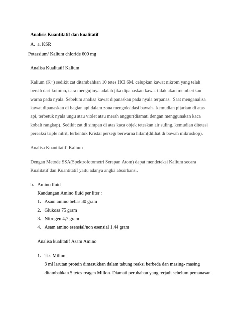 Analisis Kuantitatif Dan Kualitatif KSR TUGAS BU UMI | PDF