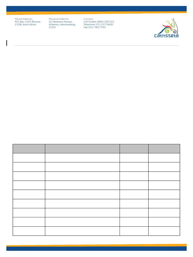 Cathsseta Accreditation | PDF | Call Centre | Information