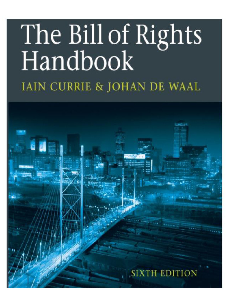 Bill of Rights Handbook CH 4-6 | PDF | Mootness | Standing (Law)