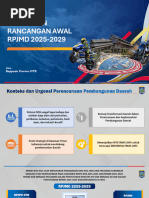Penyusunan RPJMD 2025-2029 (Final) | PDF