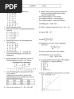Algebra 2.final Exam | PDF | Applied Mathematics | Abstract Algebra