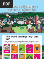 Grade 2 Phonics - NG - NK Word Lists | PDF