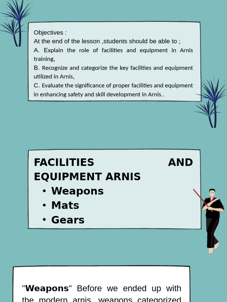 Facilities and Equipment in Arnis | PDF
