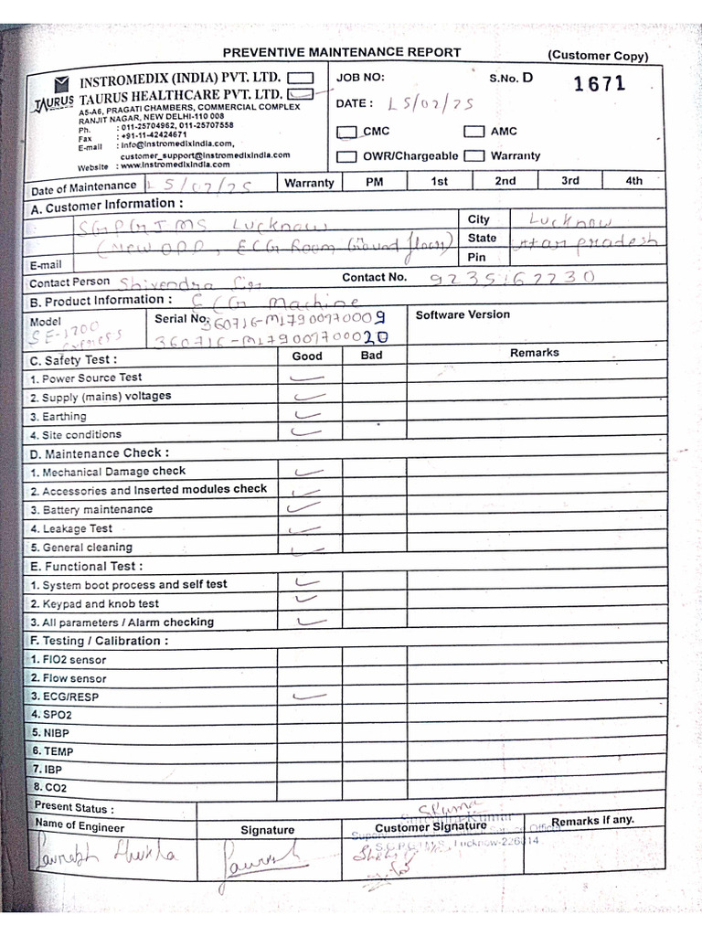 Pms Ecg Room New Opd Ground Floor Sgpgims Lucknow | PDF