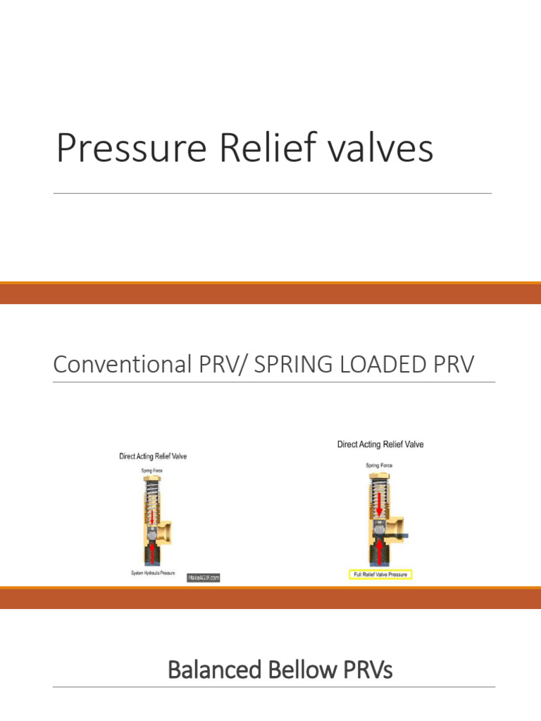 Pressure Relief Valves | PDF | Liquids | Hydraulics