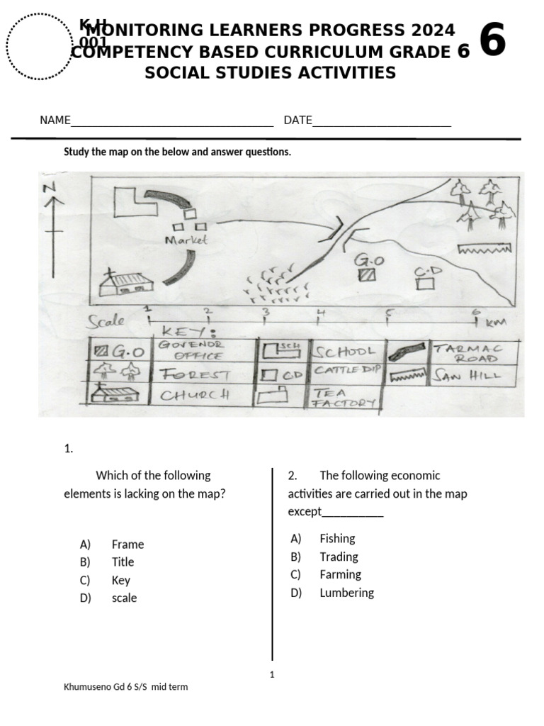 GRADE 6 SOCIAL STUDIES | PDF | Rain | Mountains