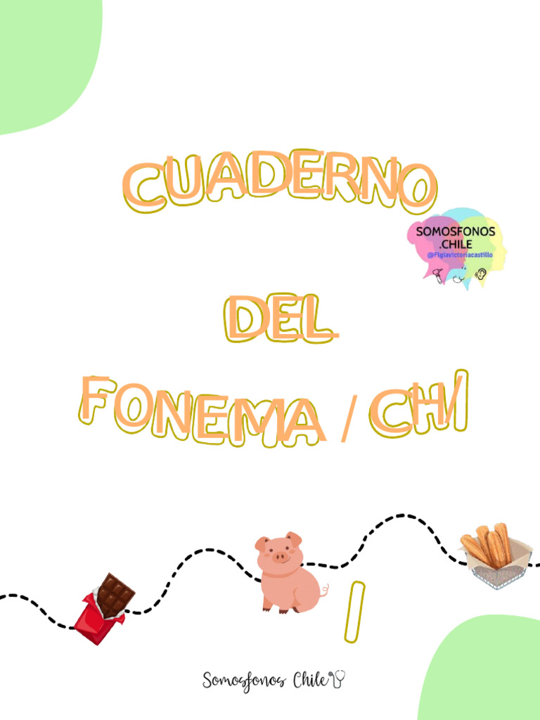 Cuadernillo Fonema CH Somosfonos | PDF