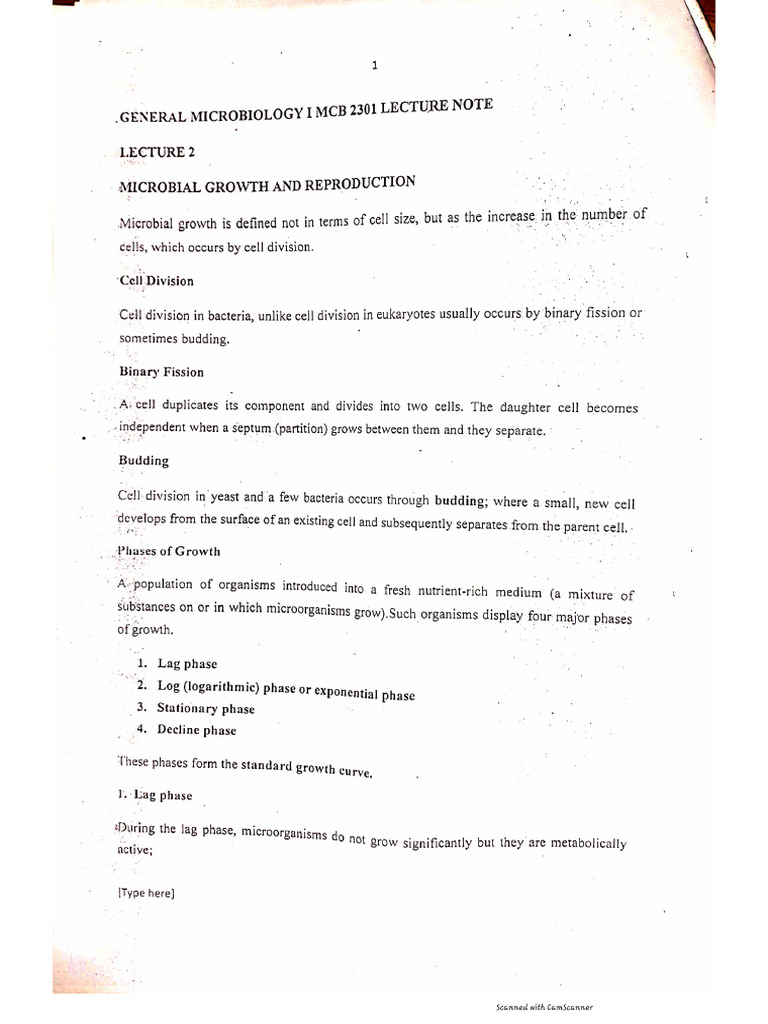 mcb part 2 lecture 2 | PDF