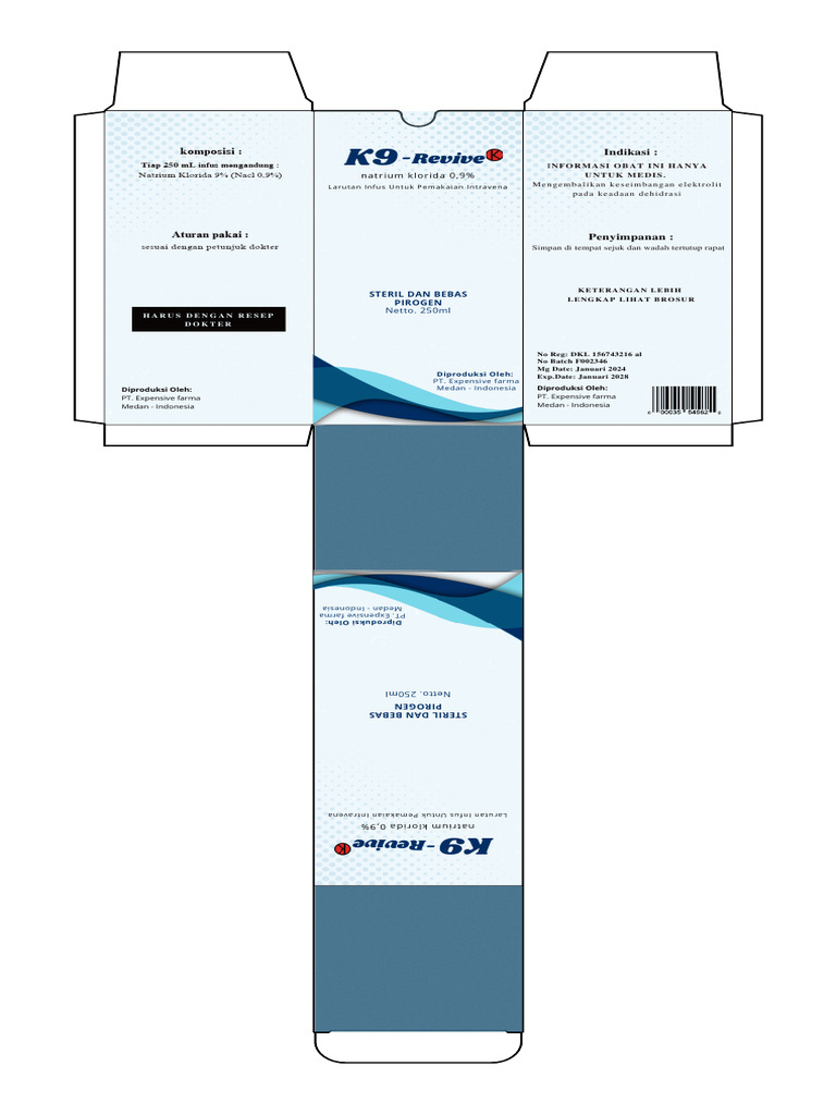 Larutan Infus K9-Revive 250ml | PDF
