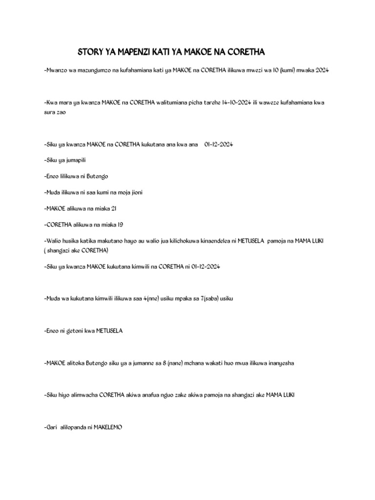 STORY YA MAPENZ-WPS Office | PDF