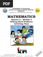 Math 2 Quarter, Week 1 Name: - Date: - Grade & Section: - Score | PDF