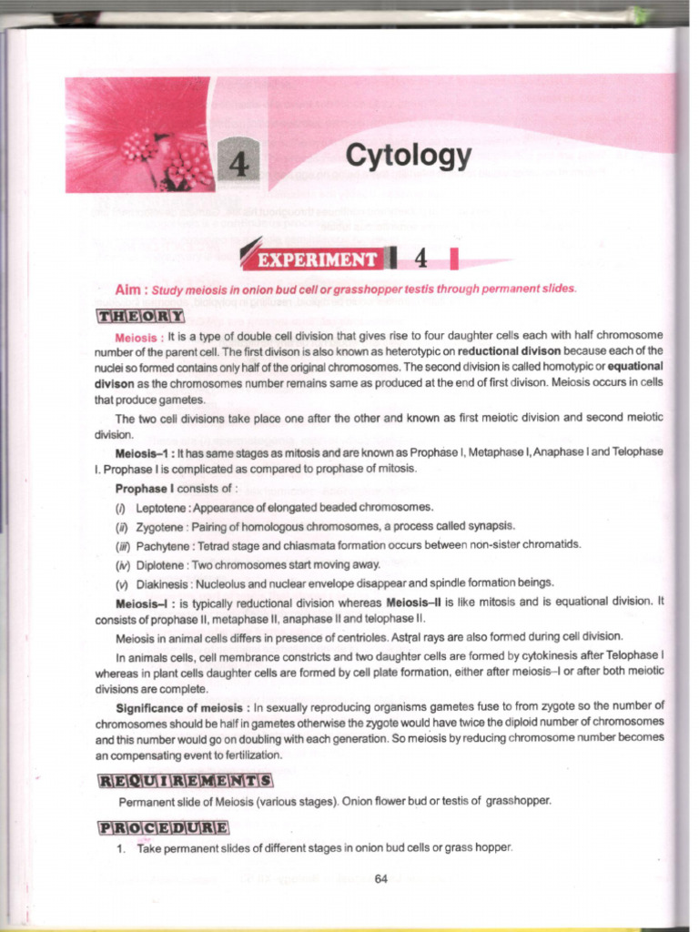 Bio Experiment - 8 | PDF