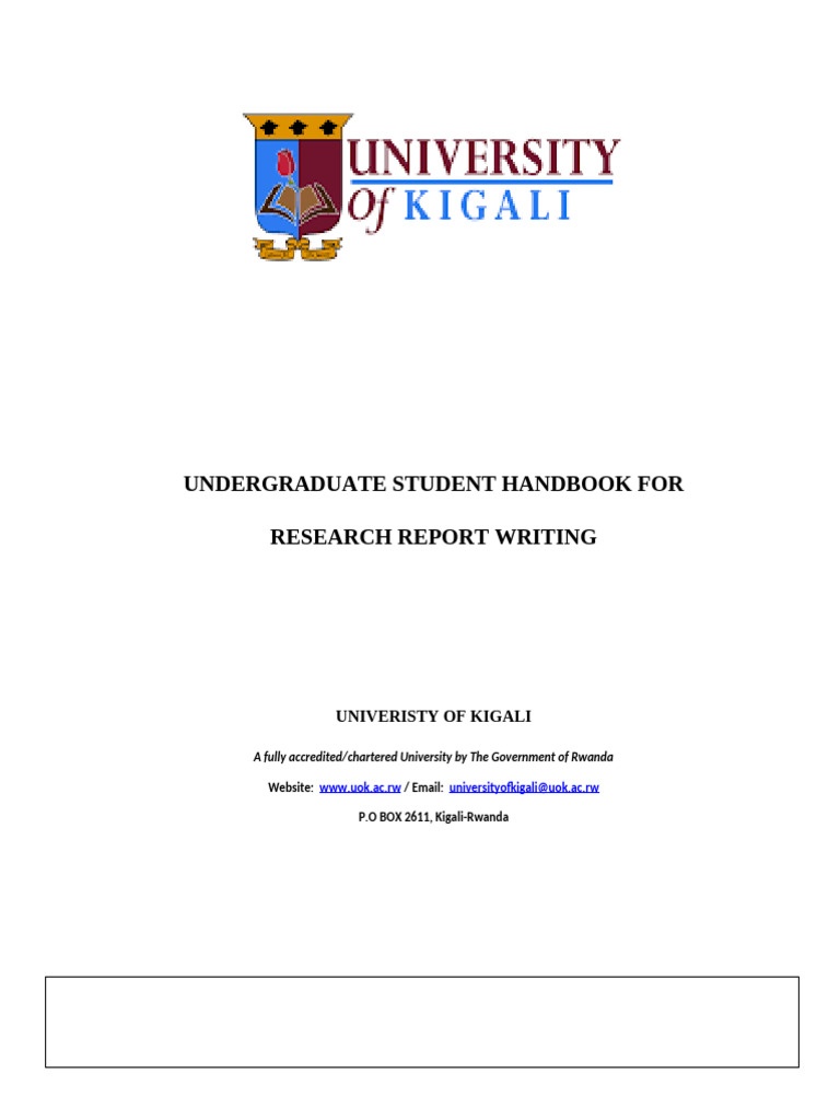 Undergraduate Research Handbook | PDF | Sampling (Statistics ...