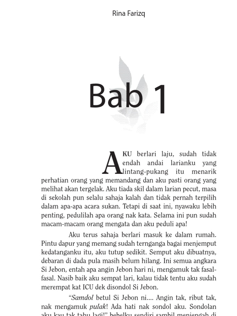 Pelarian dari Jebon: Kisah Minah dan Gaban | PDF