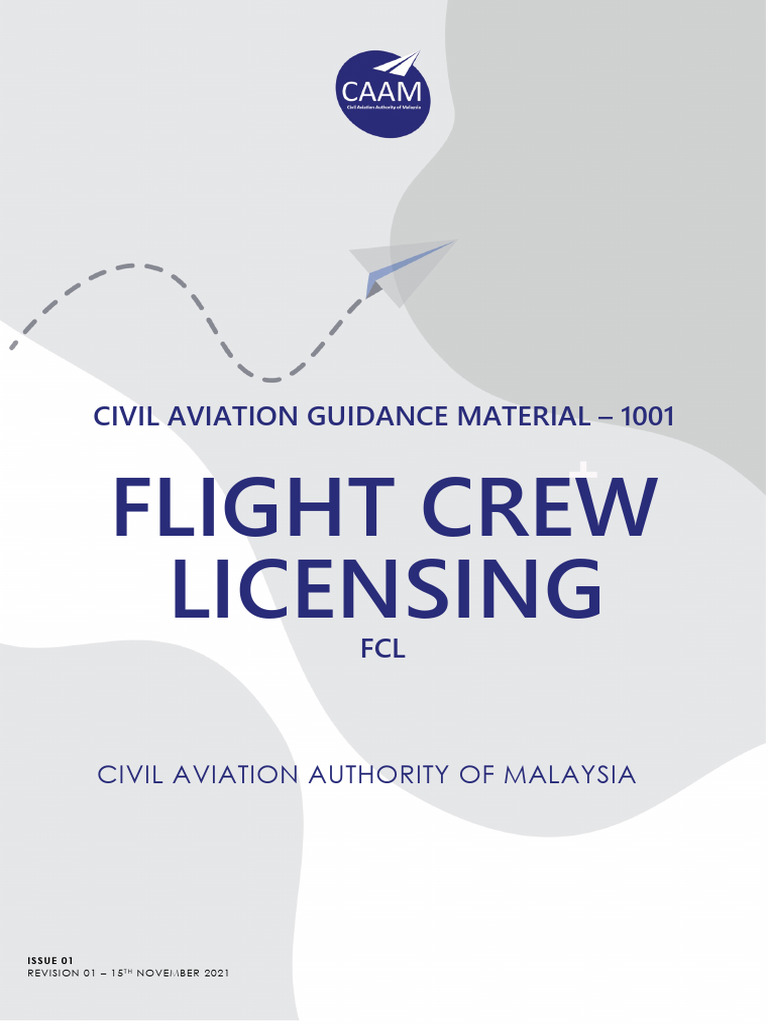 Flight Crew Licensing Guidelines | PDF | Flight Instructor | Aviation