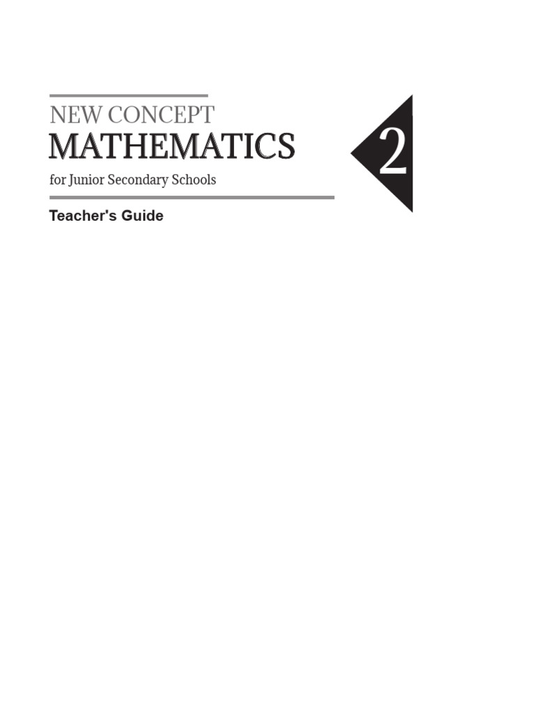 JSS2 Mathematics Teacher's Guide | PDF | Numbers | Mathematical Concepts