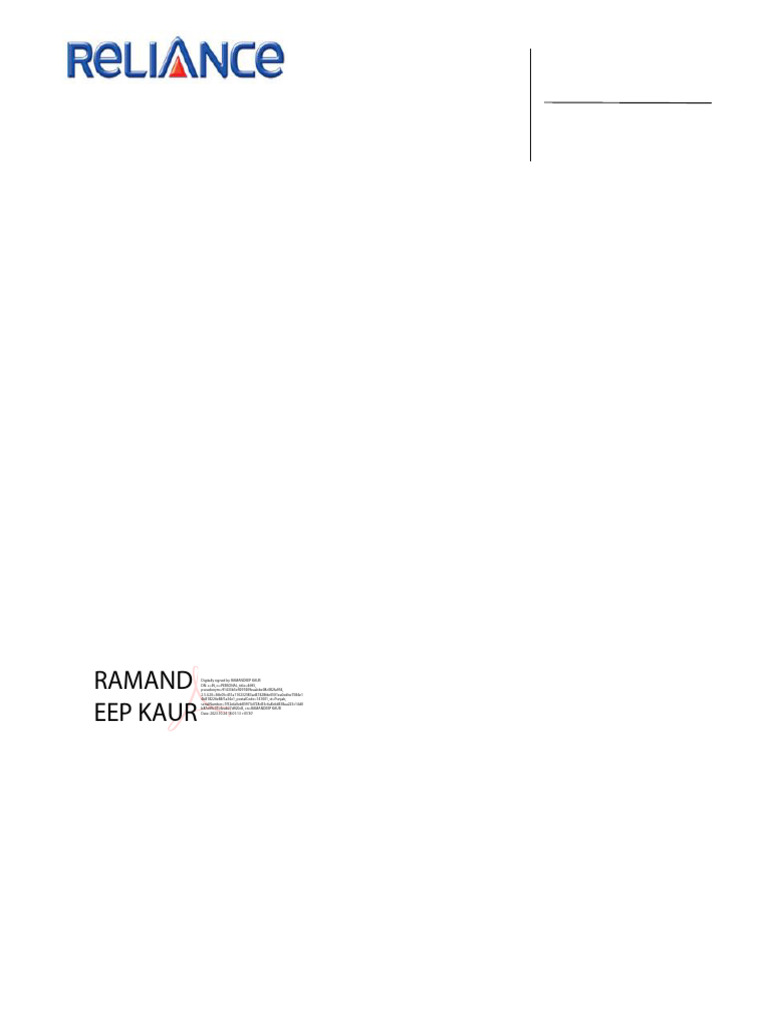 RPOWER 24102023183122 LettertoSEPriorIntimationOctober242023 | PDF ...