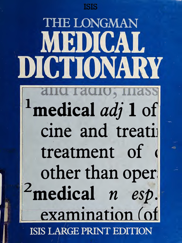 Longman Medical Dictionary | PDF | Allergy | Acupuncture