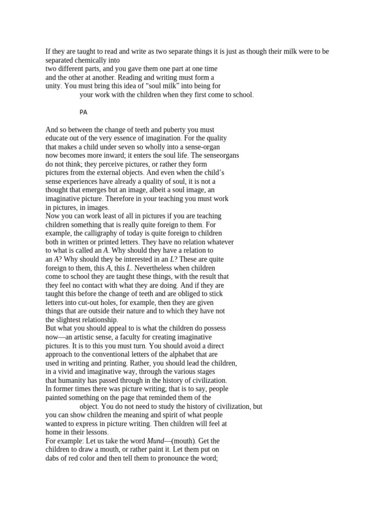 reading and writing | PDF | Consonant