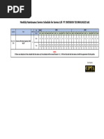 2-Hour Turning Schedule Chart | PDF
