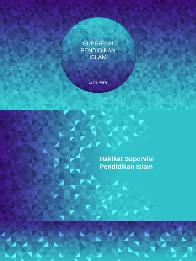 Kuliah Supervisi Pendidikan Islam | PDF