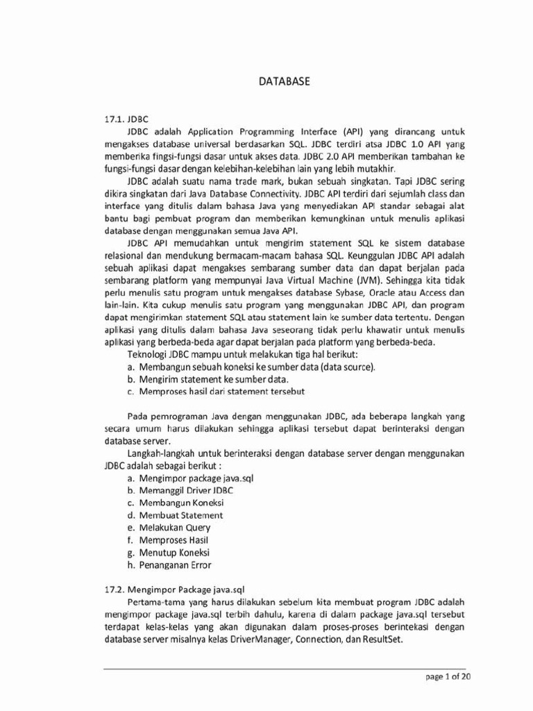 Modul 17 Database. | PDF