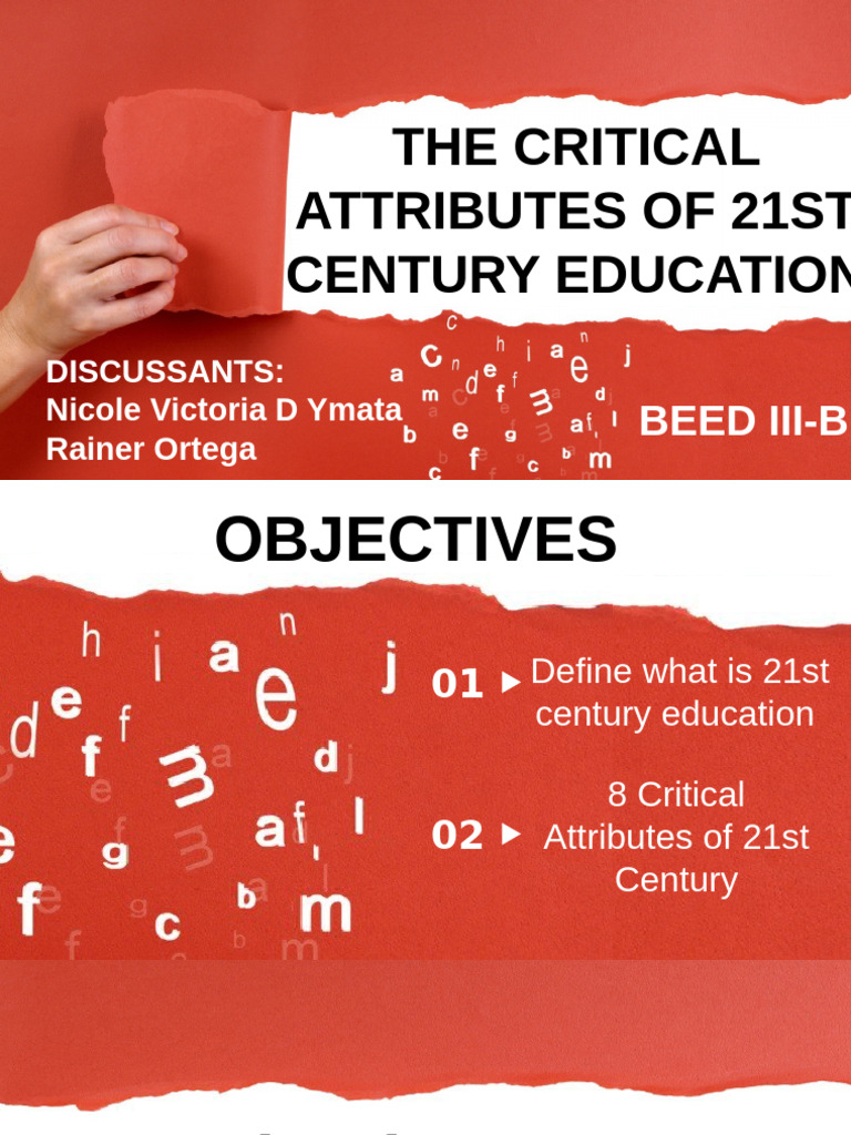 The Critical Attributes of 21st Century Education | PDF | Learning ...