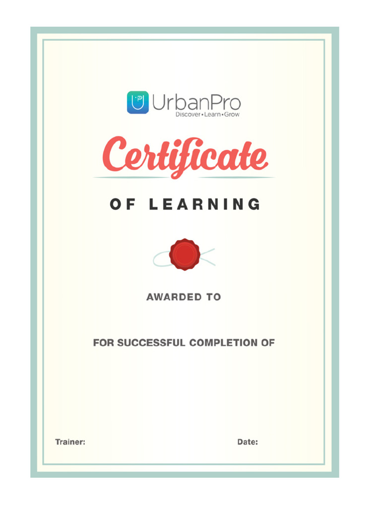 French Language Certificate | PDF