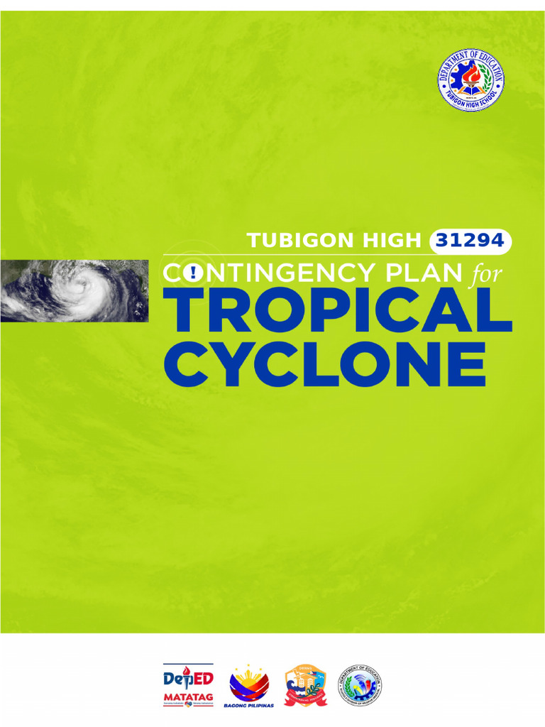THS 312948 Contingency Plan 2023 2024 Tropical Cyclone | PDF | Tropical ...