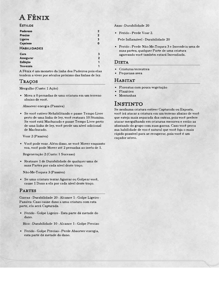 Fenix Wilderfeast | PDF