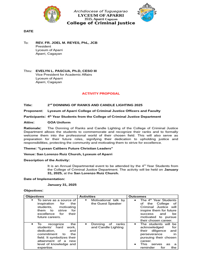 Pinning Donning of Ranks 2025 | PDF