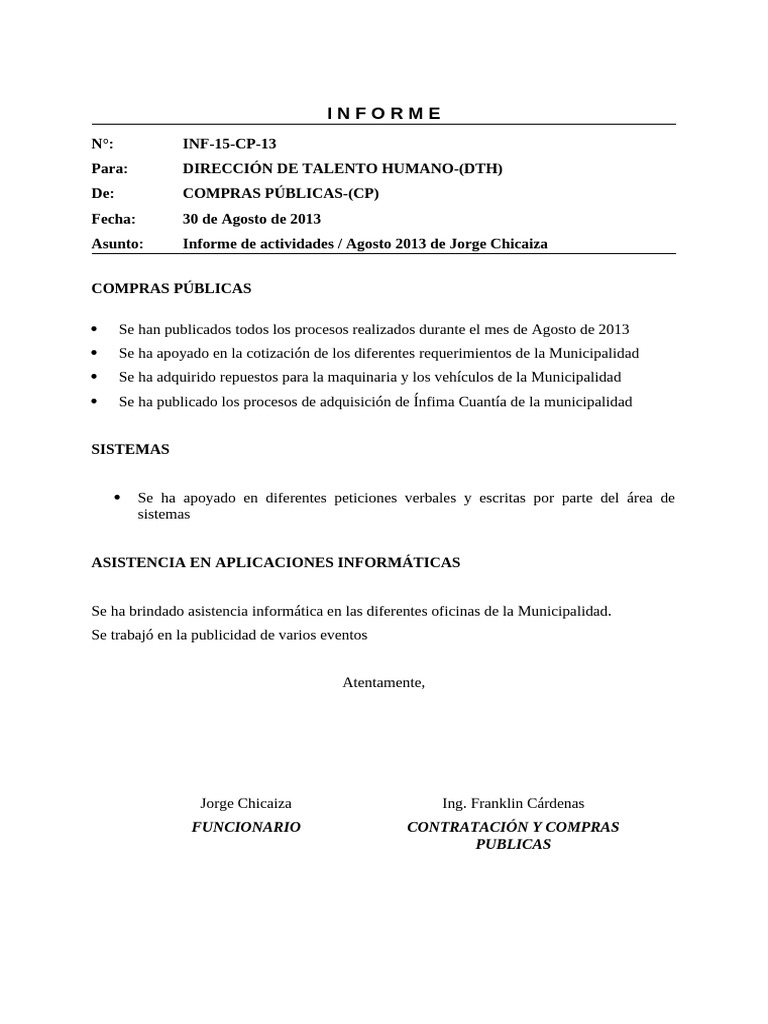 Inf 15 CP 13 | PDF