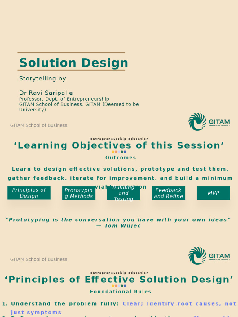 4-Ch - 4 - Solution Design | PDF | Prototype | Software Testing