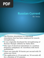 Russian Current Electrotherapy Guide | PDF | Muscle Contraction ...
