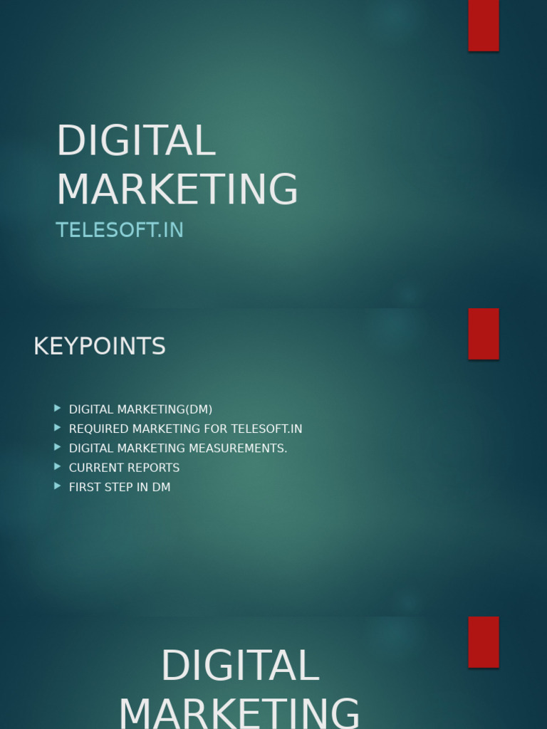 Digital Marketing | PDF