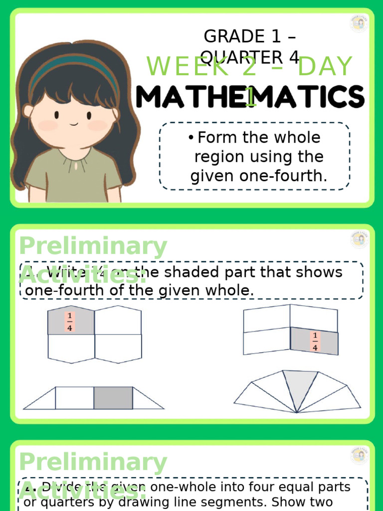 GRADE-1-Q4-MATH-WEEK-2 | PDF | Shape | Learning