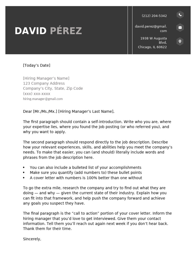 Effective Cover Letter Guide | PDF | Résumé | Computing