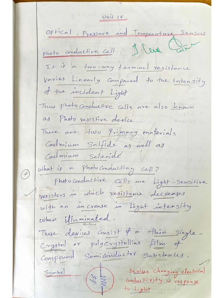 Sensor 4 Unit PDF | PDF