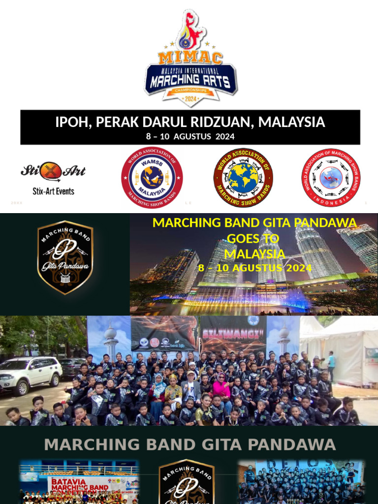 MBGP DEPOK TO MIMAC 2024 | PDF | Marching Bands | Music