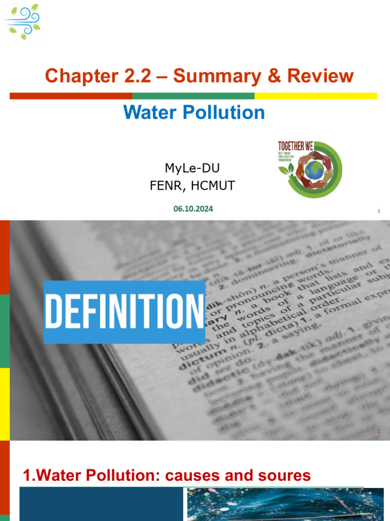 MyLeDU Water Pollution Summary 06.09.2024 | PDF