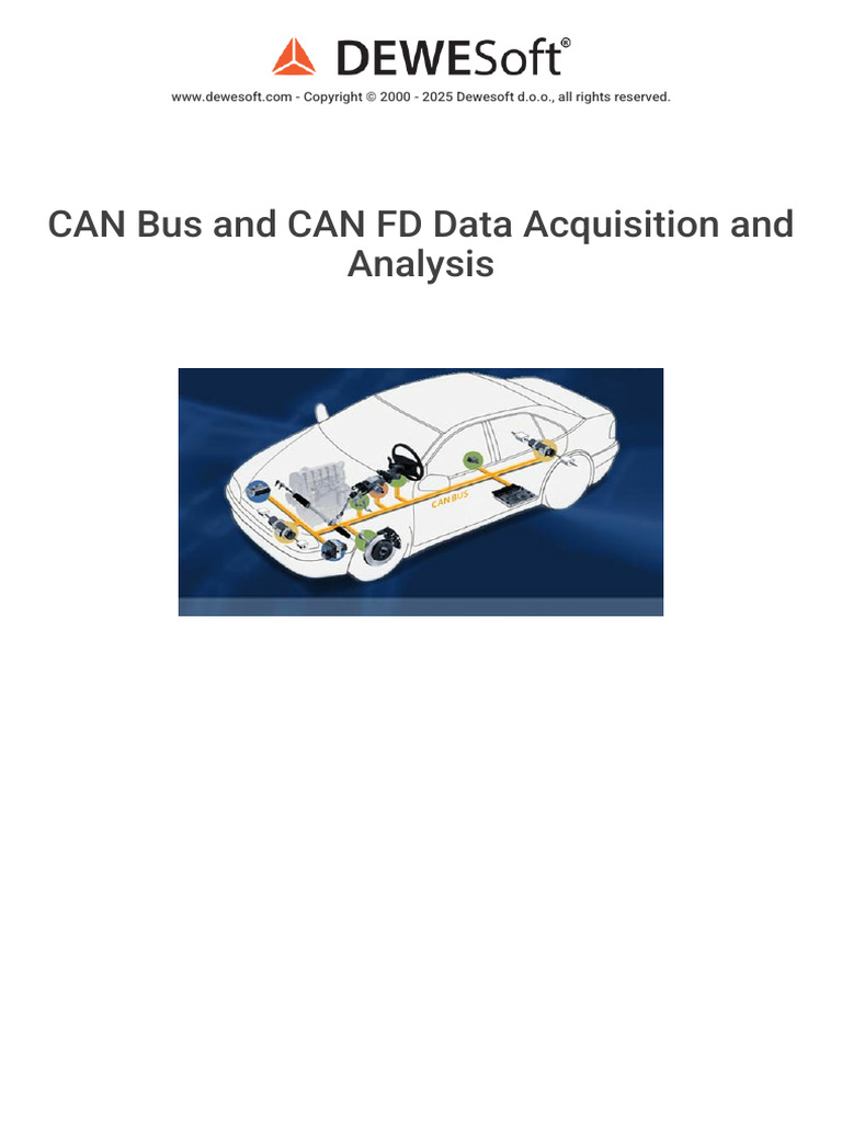 Automotive Buses Can Measurement | PDF | Computer Science | Digital ...