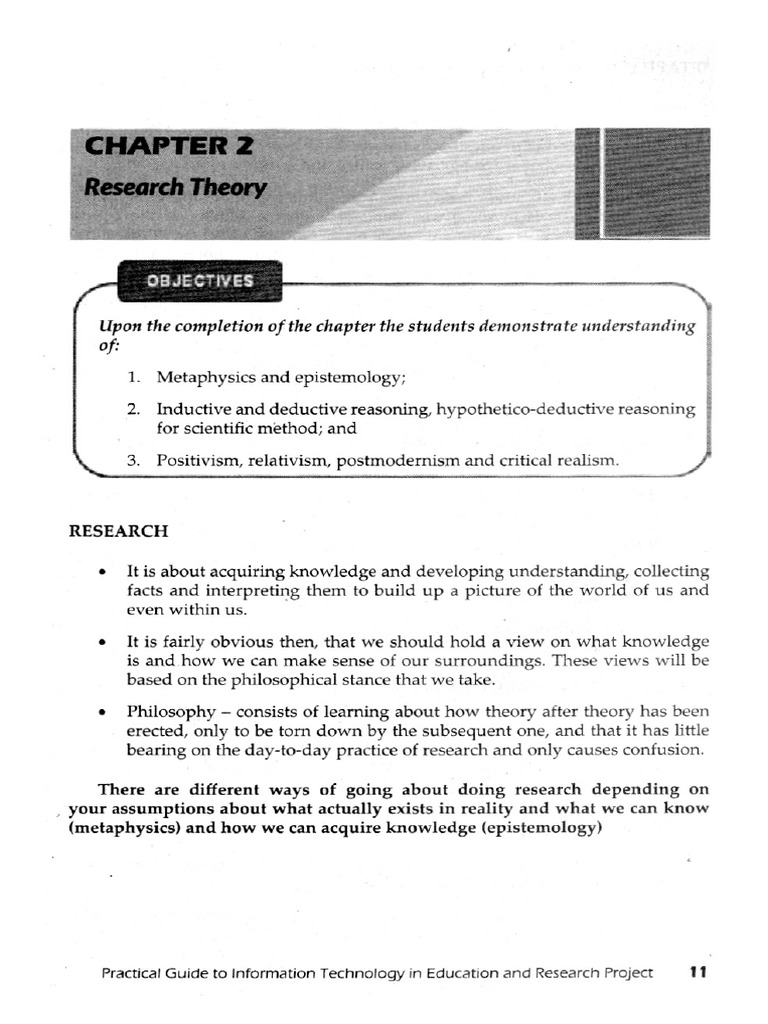 IT3 - Chapter 2 - Research Theory | PDF