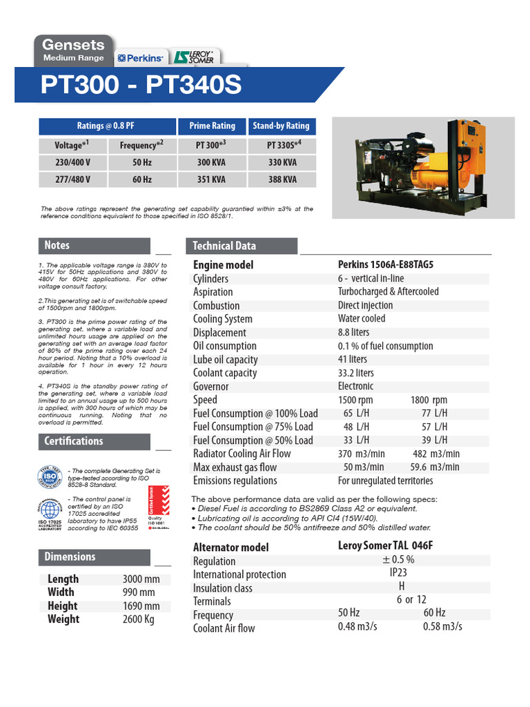 PT300 | PDF | Engines | Energy Technology