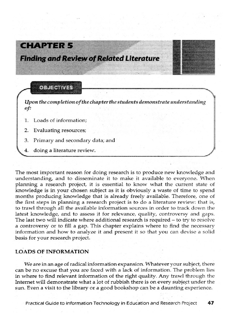 IT3 - Chapter 5 - Finding and Review of Related Literature | PDF