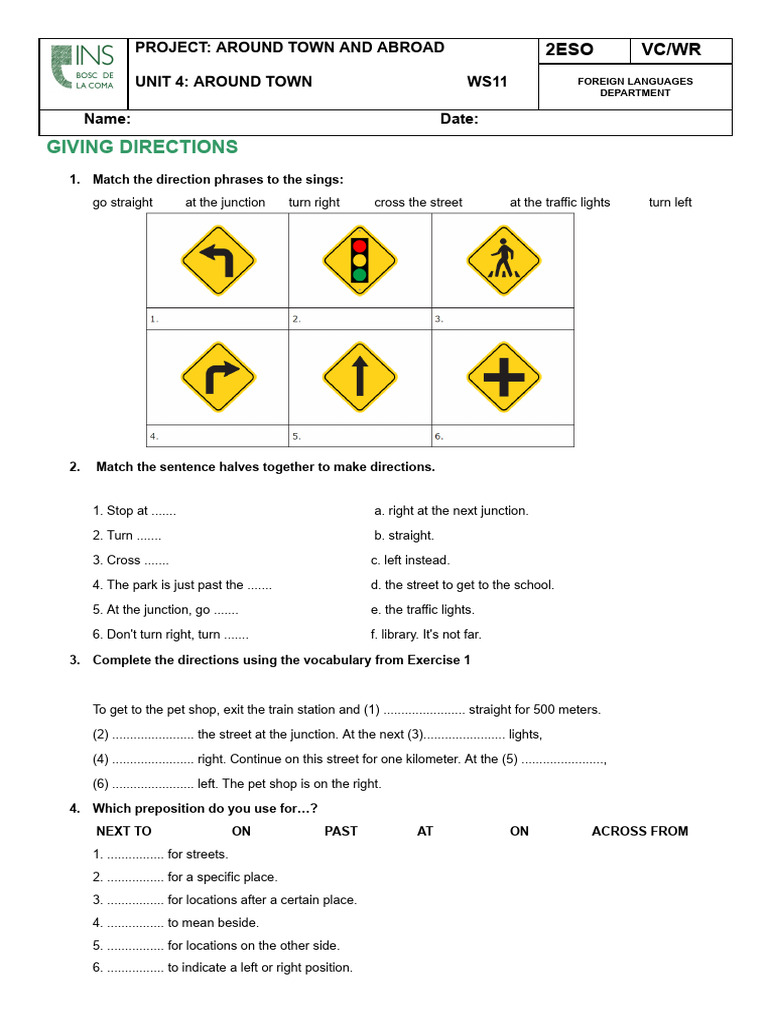 Directions for Language Learners | PDF | Linguistics | Grammar