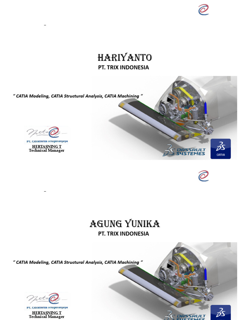 CATIA Certification Achievements 2022-2024 | PDF