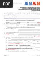 Ohio PE Supplemental Experience Record | PDF
