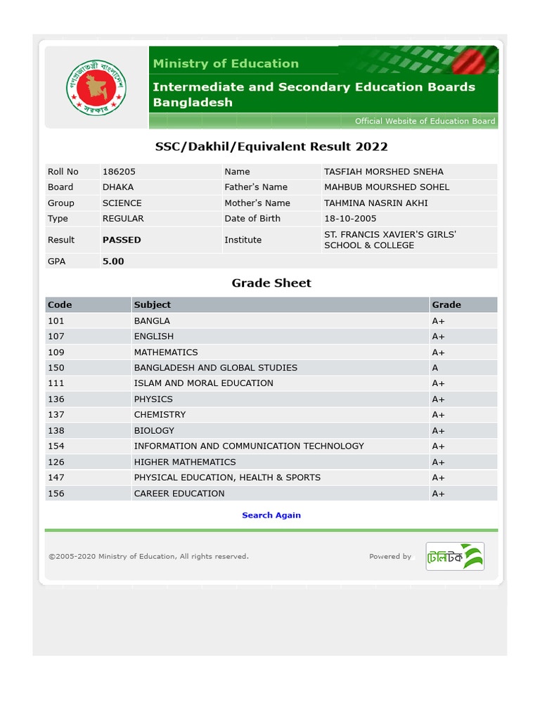 Education Board Bangladesh | PDF | Secondary Education | Educational Stages