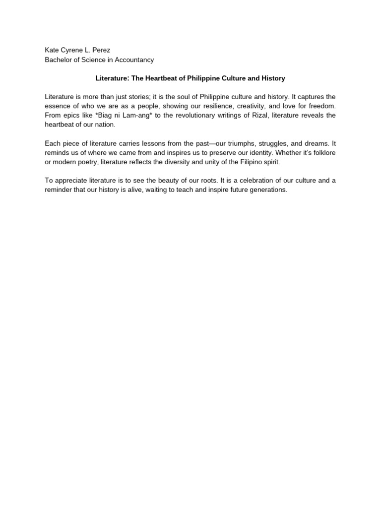 Reflection Essay 1 | PDF