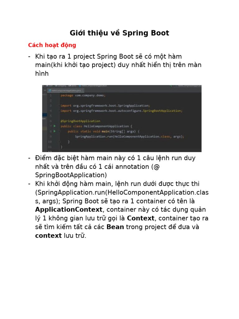 Giới thiệu về Spring Boot | PDF